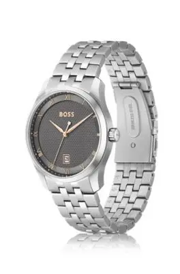 BOSS Link-bracelet Watch With Patterned Dial - Assorted Pre Pack