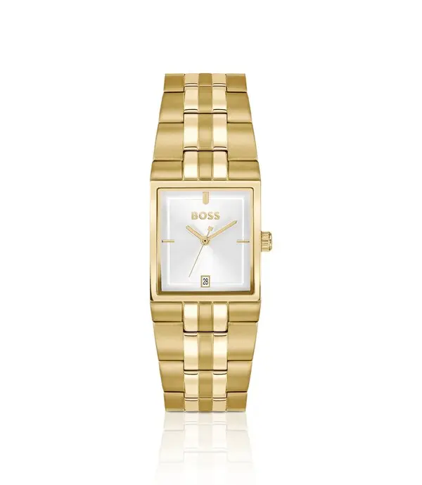 BOSS Strivo Gold-tone Watch With Stripe Detail - Assorted Pre Pack