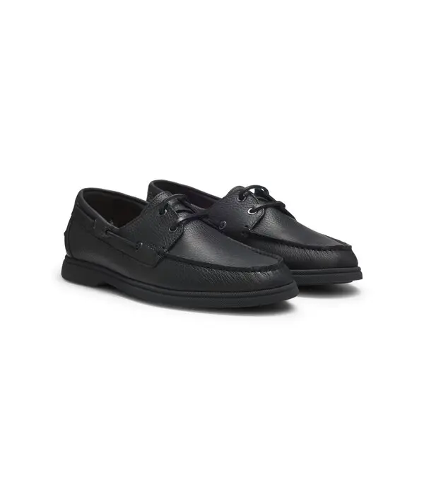 BOSS Leather Boat Shoes