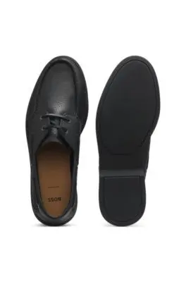 BOSS Leather Boat Shoes