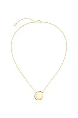 BOSS Gold-tone Necklace With Pendant