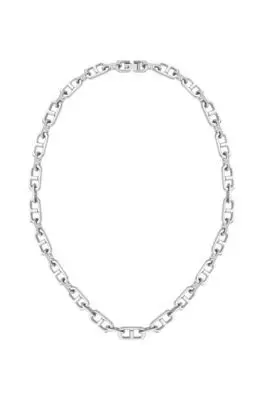 BOSS Polished And Brushed Chain Necklace