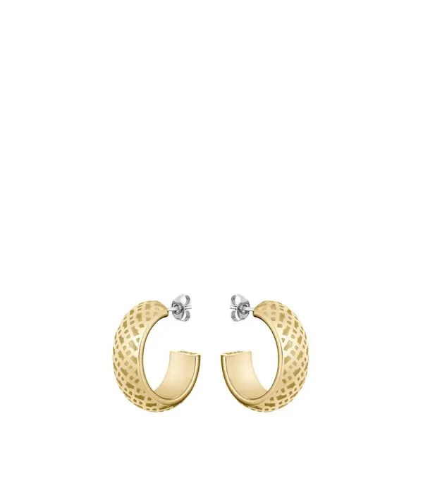 BOSS Engraved Monogram Hoop Earrings - Assorted Pre Pack