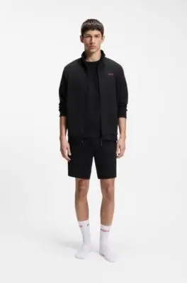 Hugo Embroidered-logo Pyjama Shorts
