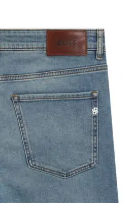 BOSS Slim-fit Jeans In Comfort-stretch Denim - Blue