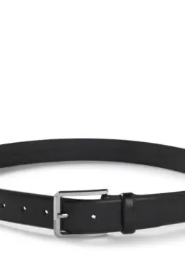 BOSS Italian Leather Belt - Black