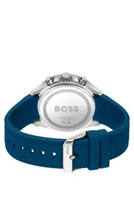BOSS Chronograph Watch With Silicone Strap