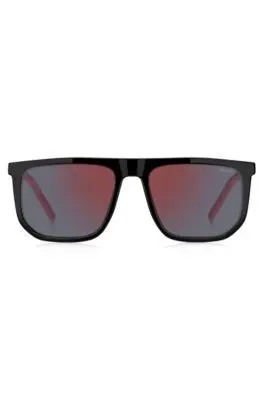 Hugo Acetate Sunglasses With Two-tone End Tips