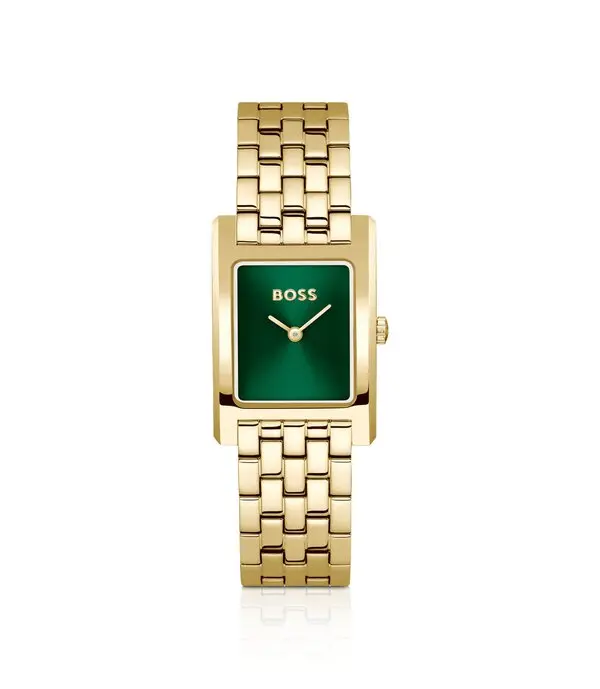 BOSS Gold-tone Steel Watch With Sunray Dial - Assorted Pre Pack