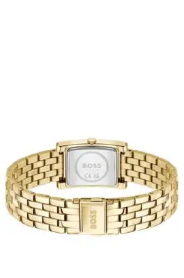 BOSS Gold-tone Steel Watch With Sunray Dial - Assorted Pre Pack
