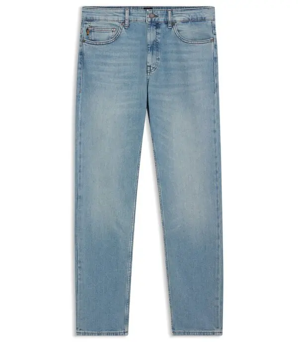 BOSS Delaware Slim-fit Jeans In Comfort-stretch Denim - Blue