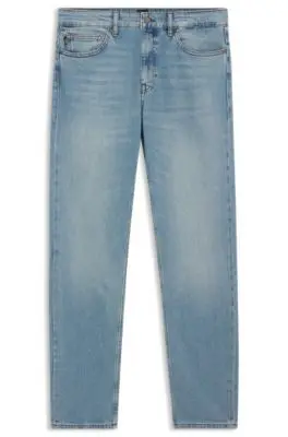 BOSS Delaware Slim-fit Jeans In Comfort-stretch Denim - Blue