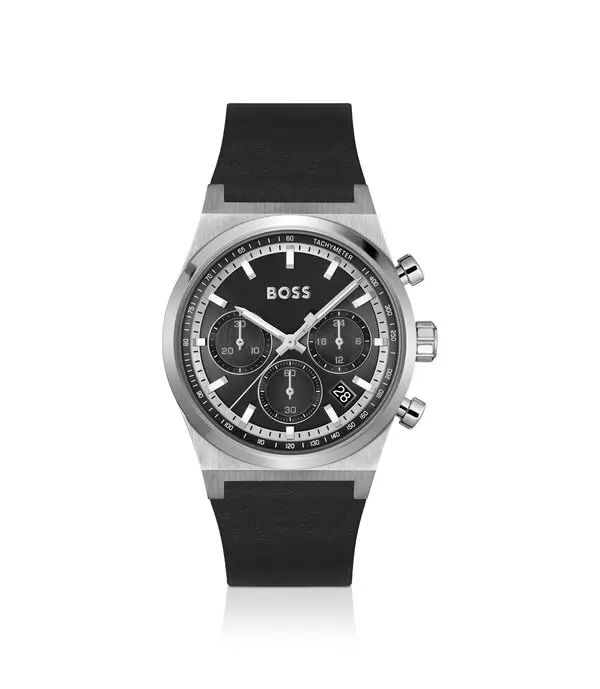 BOSS Chronograph Watch With Leather Strap - Assorted Pre Pack