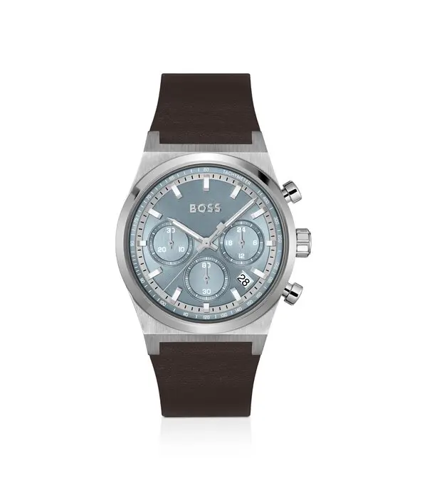 BOSS Silver-tone Chronograph Strap Watch - Assorted Pre Pack