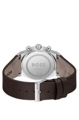 BOSS Silver-tone Chronograph Strap Watch - Assorted Pre Pack