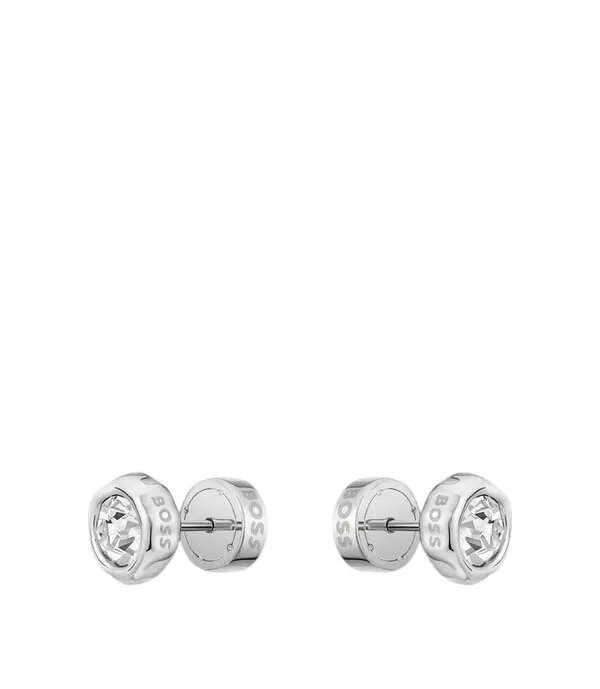 BOSS Stud Earrings With Crystal - Assorted Pre Pack