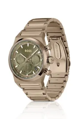 BOSS Link-bracelet Chronograph Watch