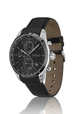 BOSS Leather-strap Chronograph Watch - Assorted Pre Pack