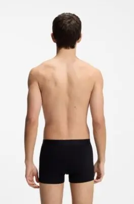 Hugo Three-pack Of Stretch-cotton Trunks