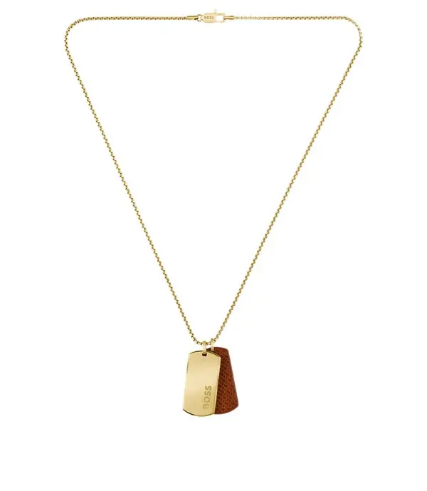 BOSS Double-tag Pendant Necklace - Assorted Pre Pack