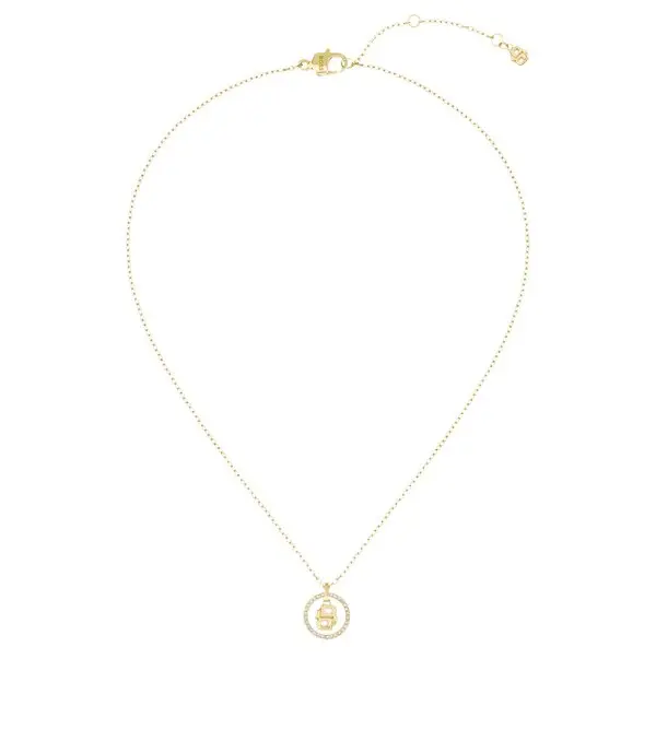 BOSS Gold-tone Necklace With Monogram Pendant - Assorted Pre Pack
