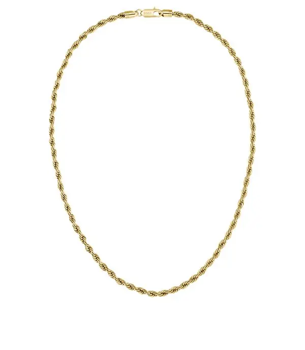 BOSS Gold-tone Necklace With Rope Chain - Assorted Pre Pack