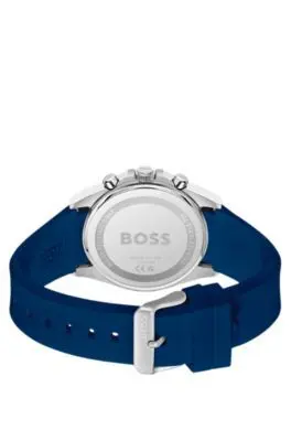 BOSS Logo-strap Chronograph Watch With Textured Dial - Assorted Pre Pack