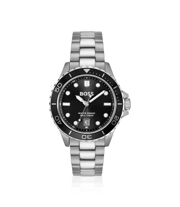 BOSS Steel Bracelet Watch With Black Dial - Assorted Pre Pack