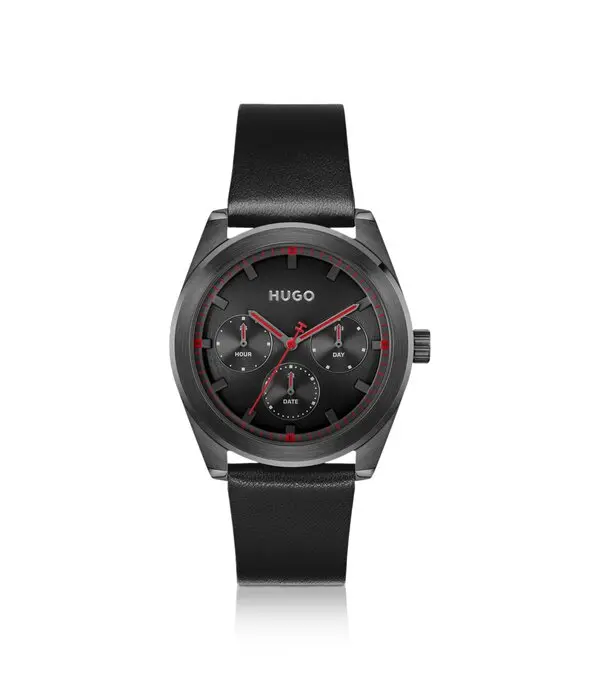 Hugo Bright Sport Black-plated Strap Watch - Assorted Pre Pack