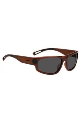 Hugo Acetate Sunglasses With Cut-out Details