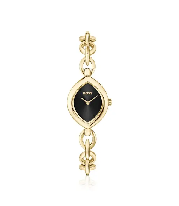 BOSS Fiora Watch In Gold-tone Steel With Black Dial - Assorted Pre Pack