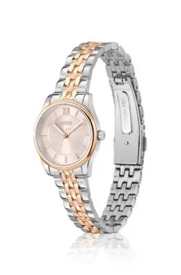 BOSS Graceful Two-tone Watch With Sunburst-patterned Dial - Assorted Pre Pack