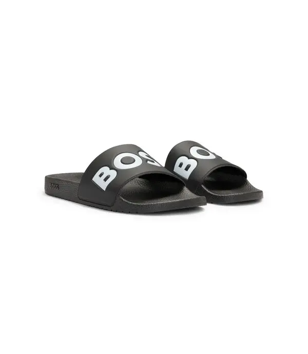 BOSS Logo Slides - Black