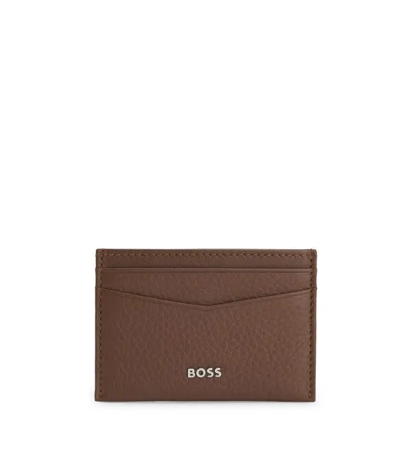 BOSS Soft-leather Wallet With Polished Hardware - Brown