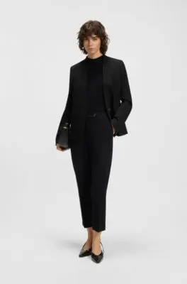 BOSS Regular-fit Blazer With Button Hardware