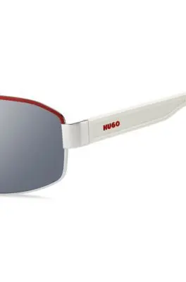 Hugo Eyewear Wraparound Sunglasses