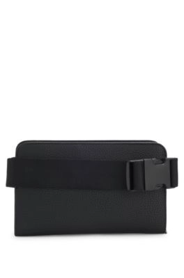 Hugo Grained Belt Bag With Logo