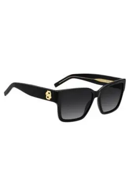 BOSS Acetate Sunglasses With Double B Monogram