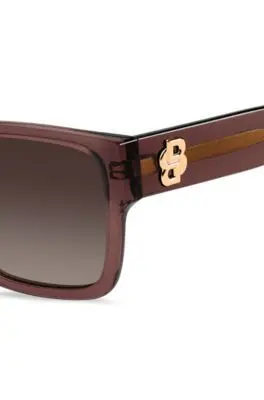 BOSS Acetate Sunglasses With Monogram