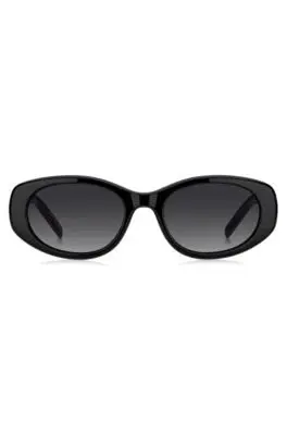 BOSS Acetate Sunglasses With Double B Monogram