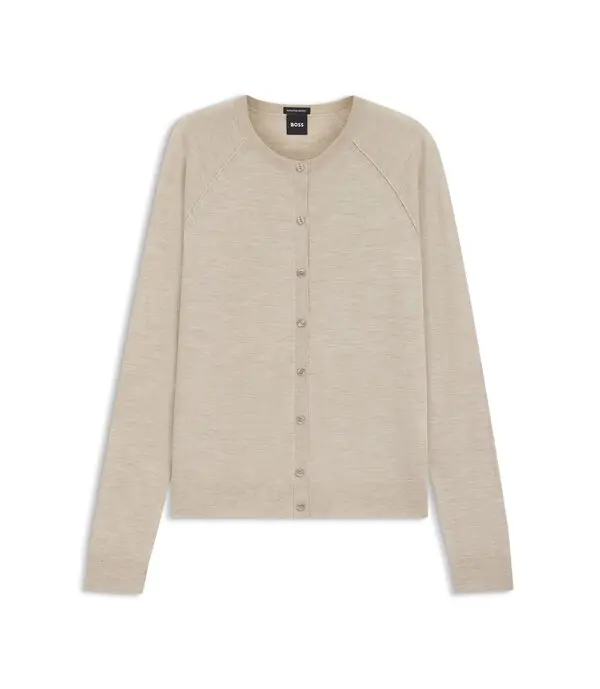 BOSS Fine Merino Wool Cardigan