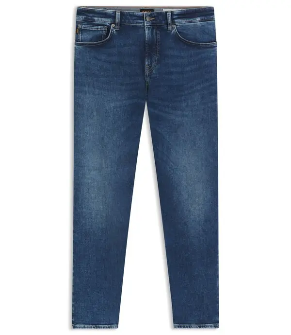 BOSS Maine Regular-fit Jeans In Soft-motion Denim - Blue