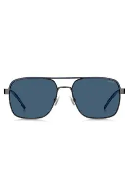 Hugo Double-bridge Sunglasses With Cut-out Temples - Assorted Pre Pack