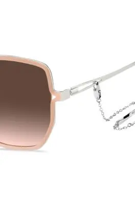 BOSS Sunglasses With Branded Chain