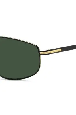 BOSS Double-bridge Sunglasses With Engraved Logo