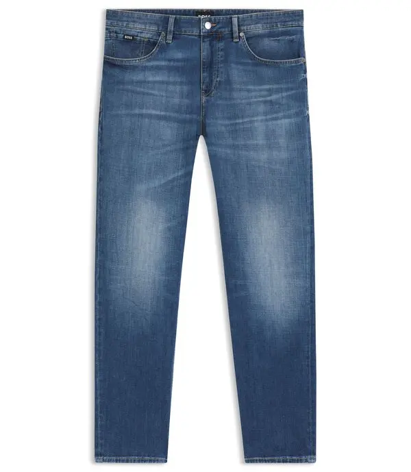 BOSS Maine Regular-fit Jeans In Comfort-stretch Denim - Blue