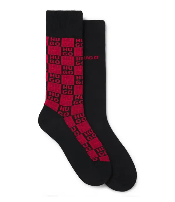 Hugo Two-pack Of Socks - Black