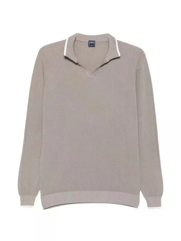 Fedeli Polo-collar Sweater