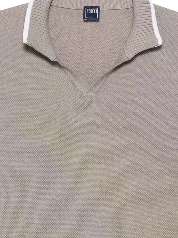 Fedeli Polo-collar Sweater