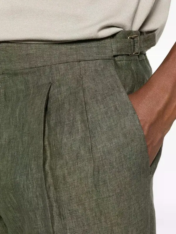 BRIGLIA 1949 Pleated Side-adjuster Trousers